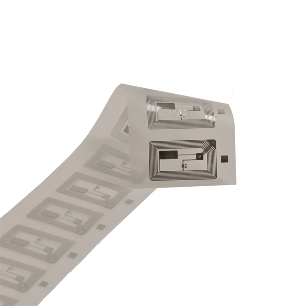 INT5003 - NXP/I-Code SLI X 38x22.5mm Rectangular Dry Inlay Clear PET ...